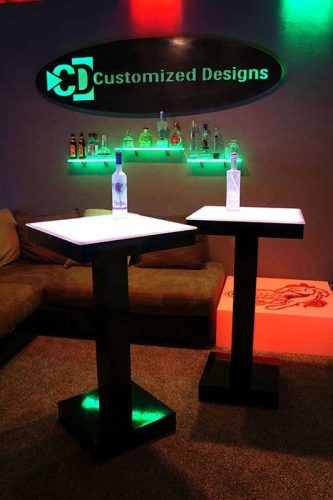 Nightclub & Bar Furniture & LED Lighted Coffee Tables - Cubix Series