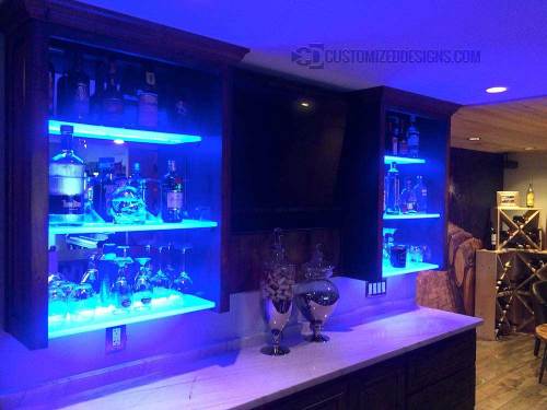 Customize Your Own LED Shelves - Customizeddesigns.com