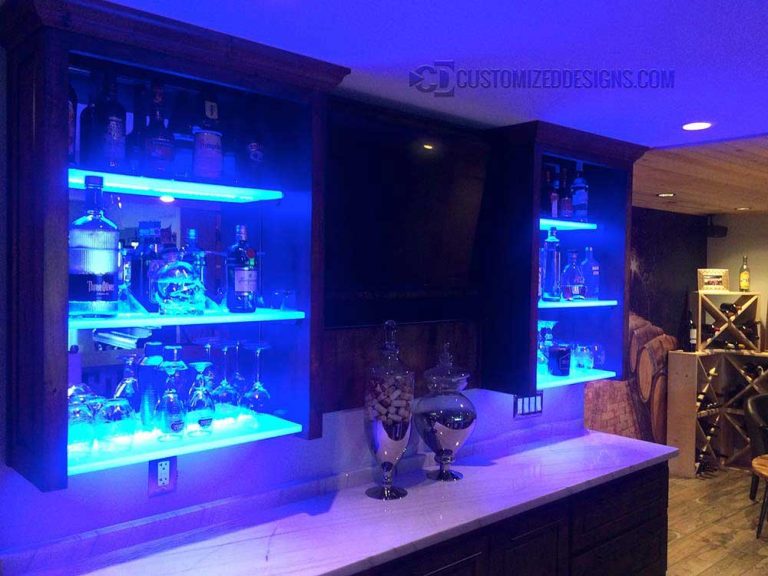 Customize Your Own LED Shelves - Customizeddesigns.com