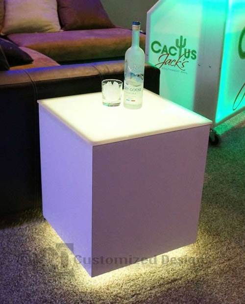 Cubix LED Lighted Tables 4 - Lounge & Nightclub Furniture - Products ...