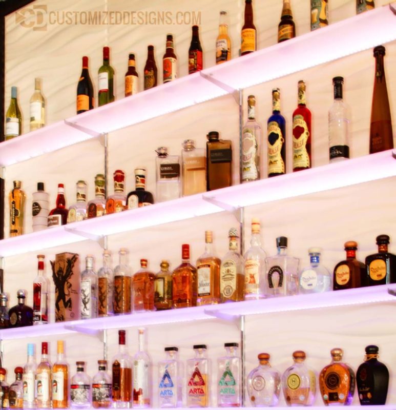 Customize Your Own LED Shelves - Customizeddesigns.com