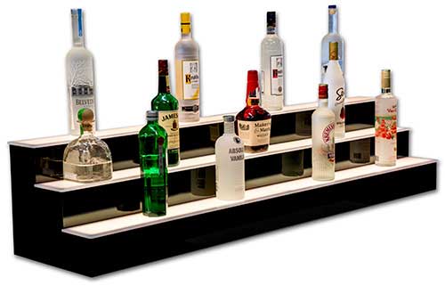 Bar Shelves, Liquor Displays & bottle shelving for home bars & restaurants