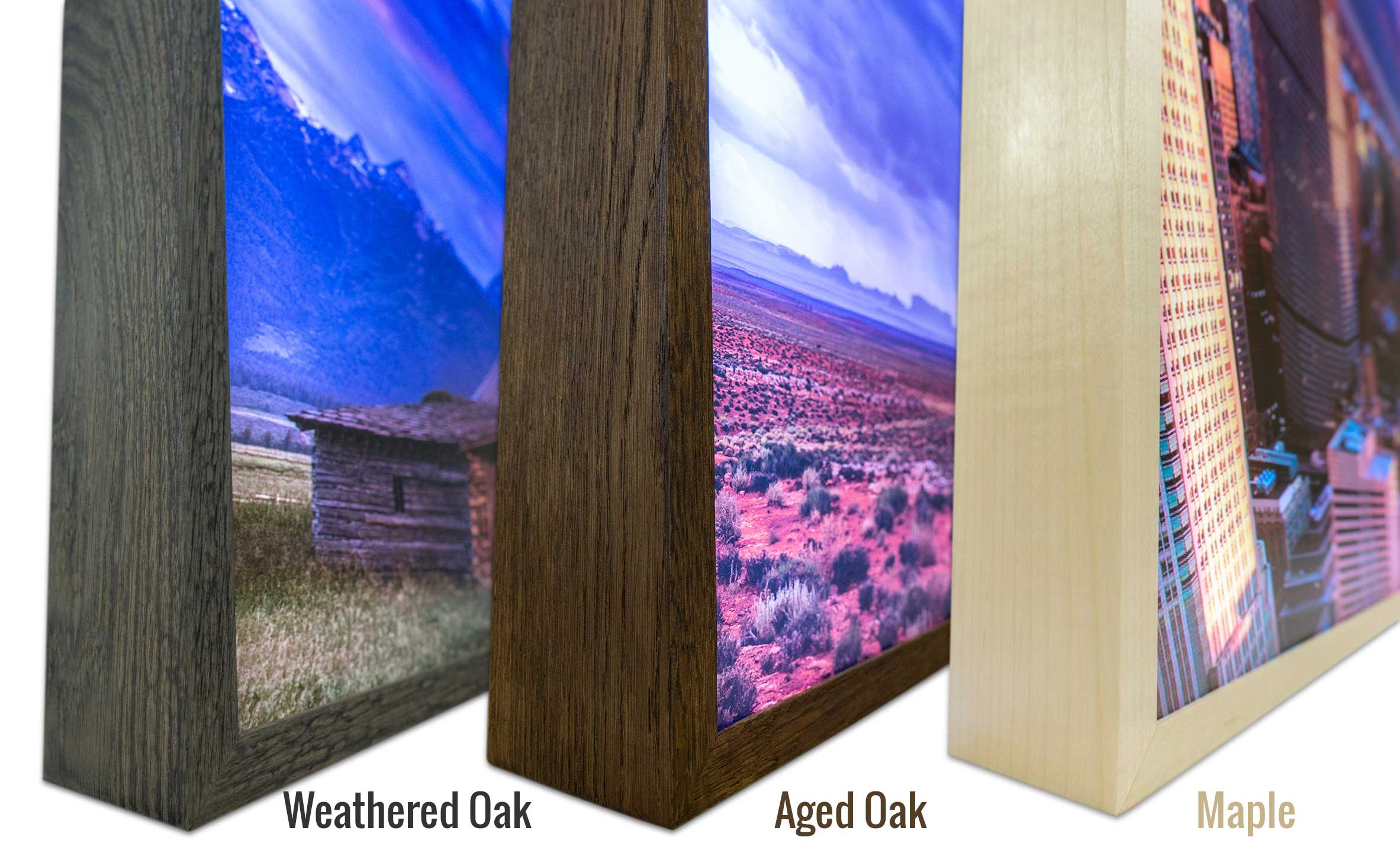 60" x 24" Backlit Picture Frame - Customizeddesigns.com