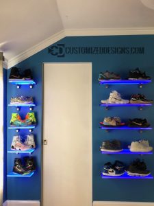 Customize Your Own LED Shelves - Customizeddesigns.com